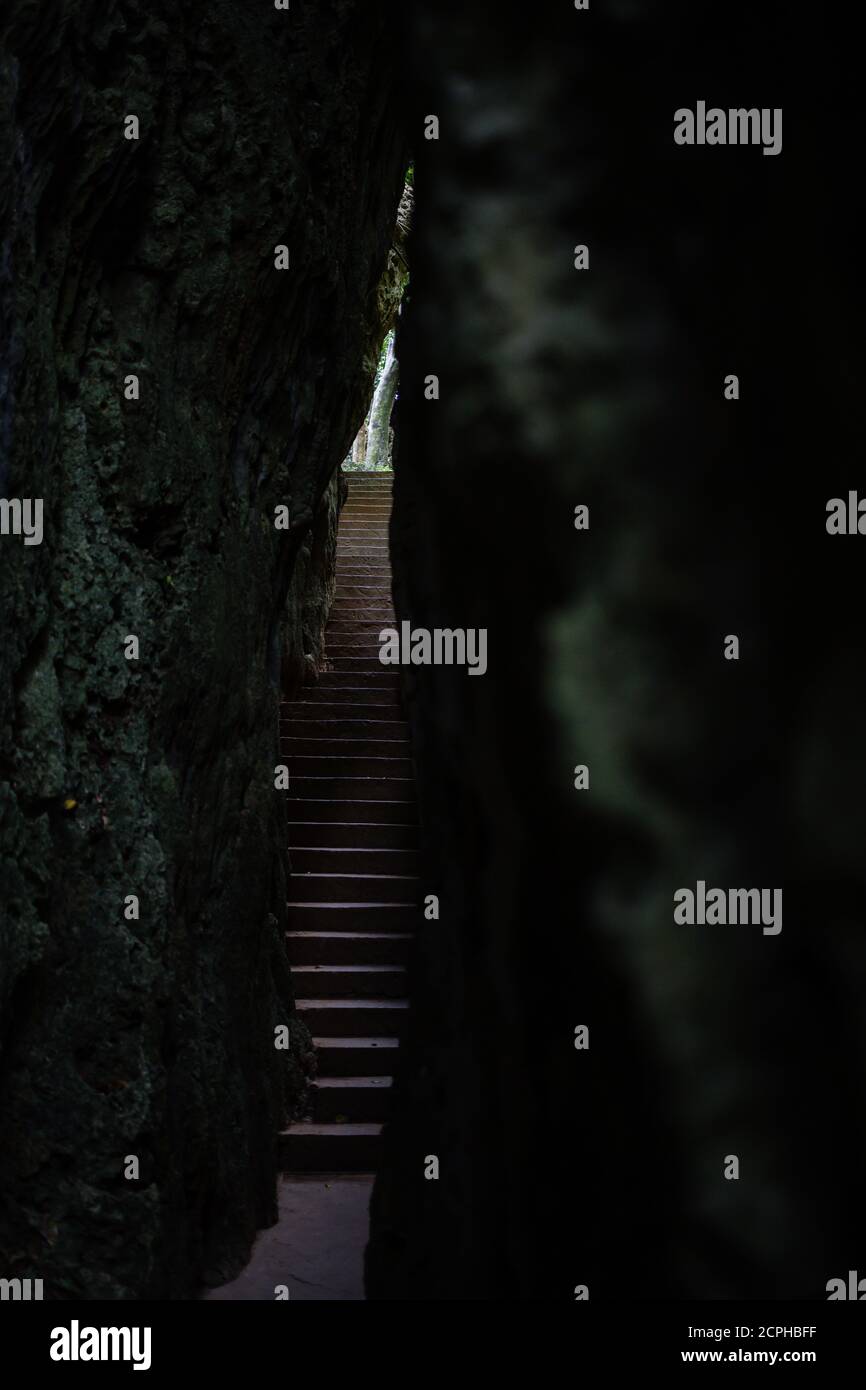 Crevice in the Kenting National Forest Recreation Area Stock Photo - Alamy