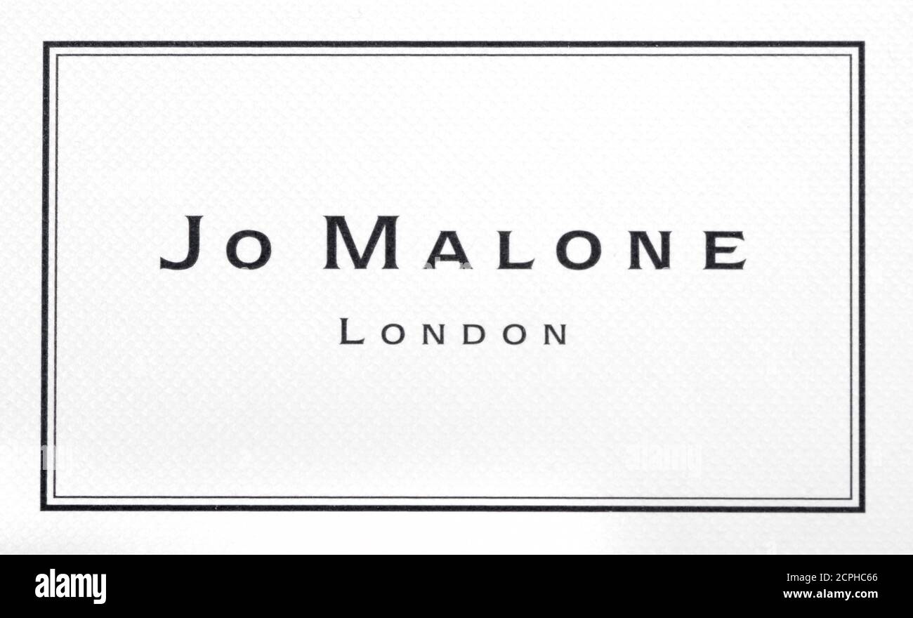 Jo malone logo hi-res stock photography and images - Alamy