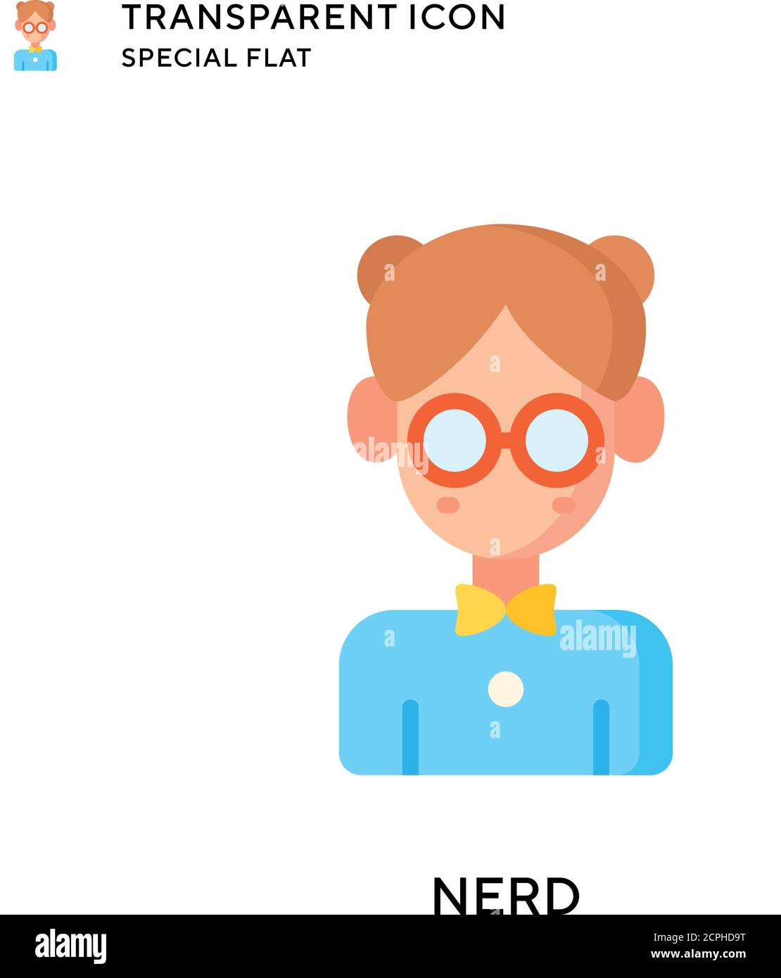 Nerdy business man Stock Vector Images - Alamy