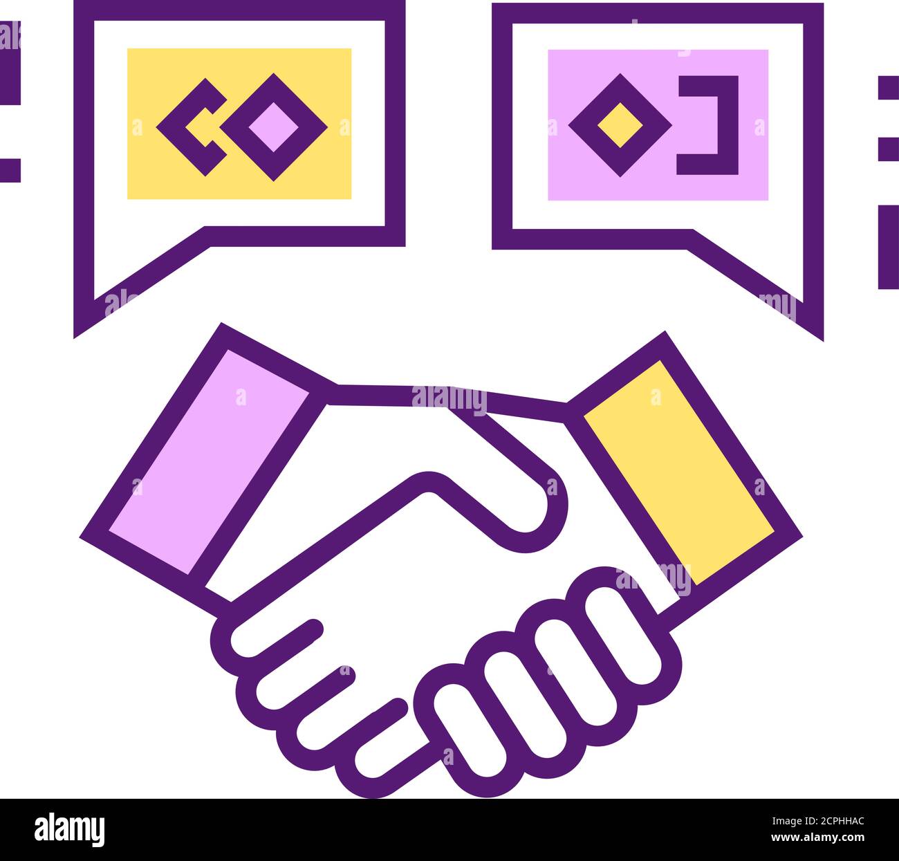 Influencer collaboration Stock Vector Images - Alamy