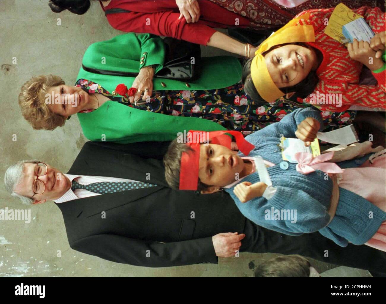 John Major Prime Minister Children High Resolution Stock Photography ...