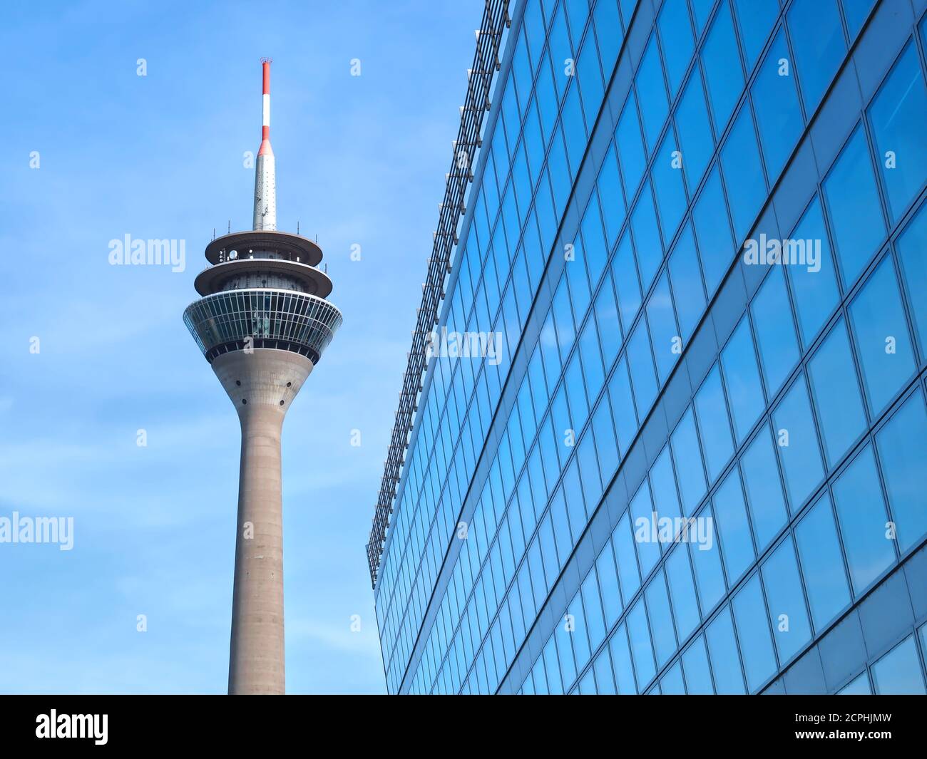 Facades Of Media Harbour Duesseldorf High Resolution Stock Photography ...