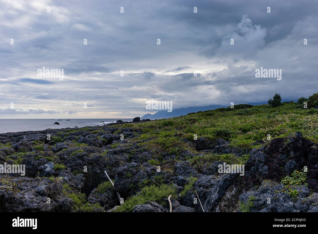 Sanxiantai Arch Bridge, Taidong County, East Taiwan Coast Stock Photo ...