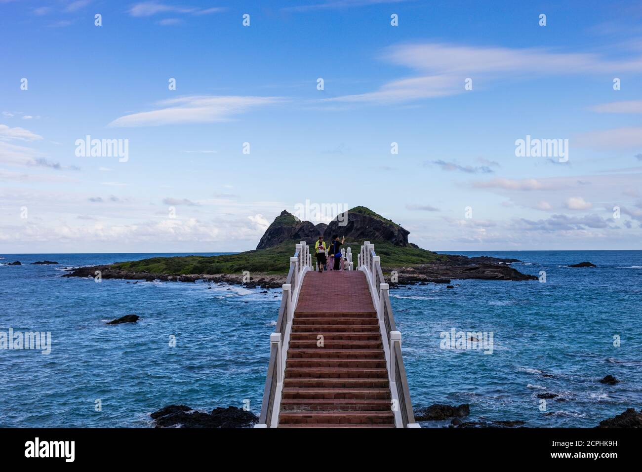 Sanxiantai Arch Bridge, Taidong County, East Taiwan Coast Stock Photo ...
