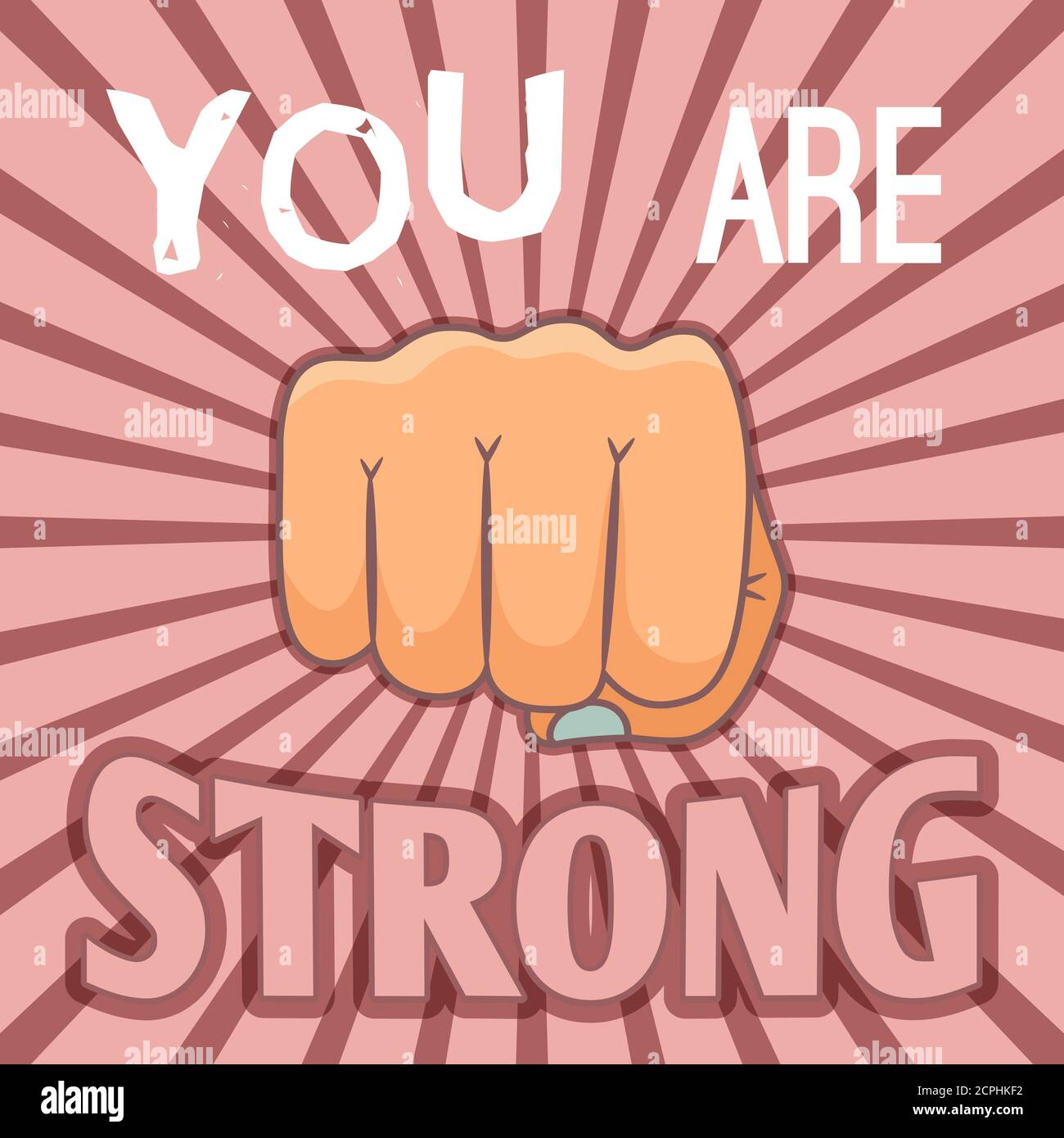 Pop art woman strong hi-res stock photography and images - Alamy