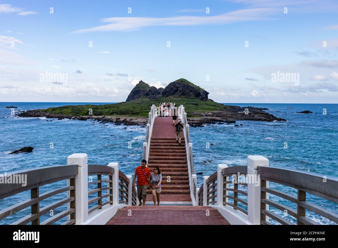 Sanxiantai Arch Bridge, Taidong County, East Taiwan Coast Stock Photo ...