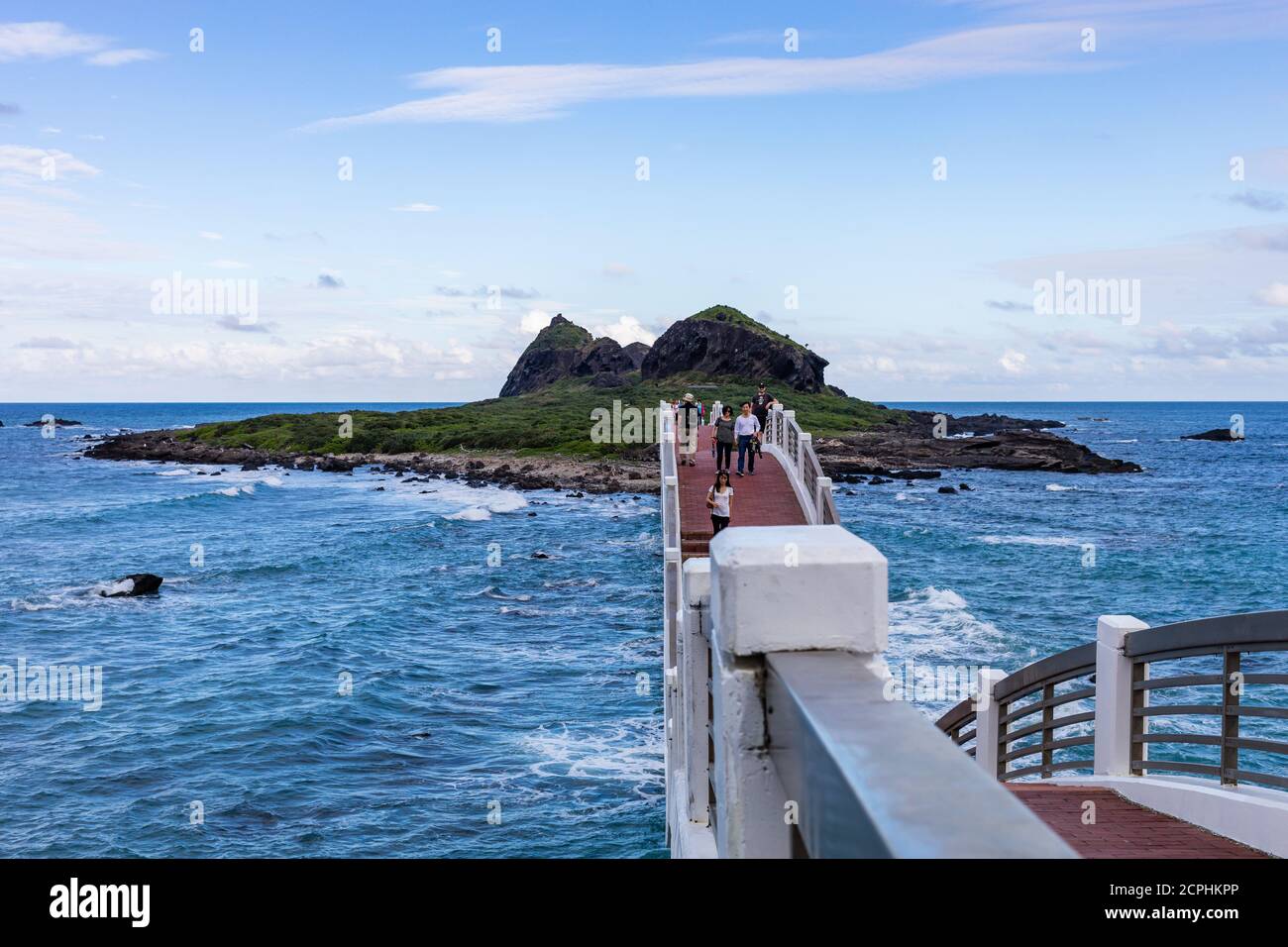Sanxiantai Arch Bridge, Taidong County, East Taiwan Coast Stock Photo ...
