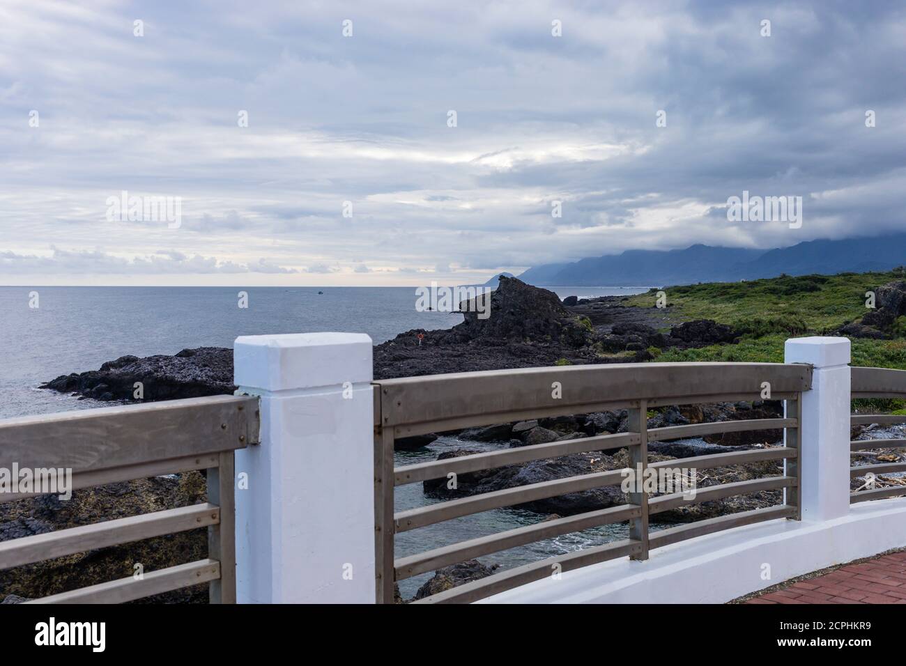 Sanxiantai Arch Bridge, Taidong County, East Taiwan Coast Stock Photo ...