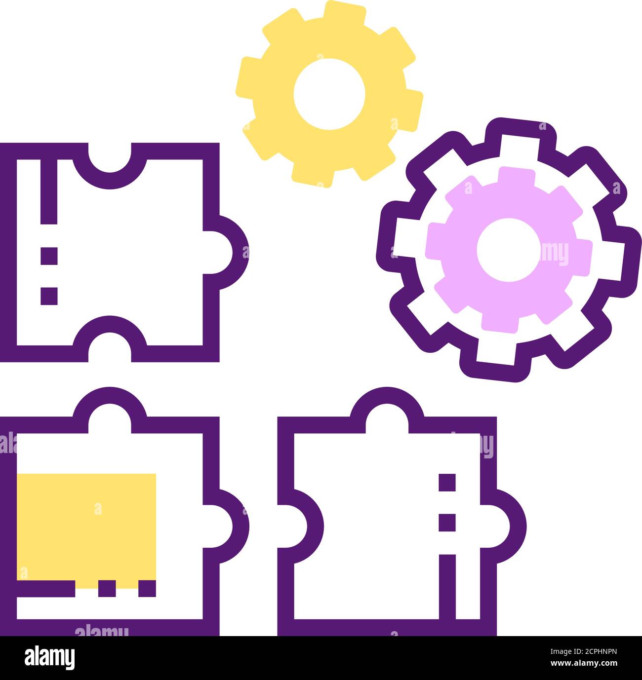 Brand strategy color line icon. Planning, goal, solving. Pictogram for ...