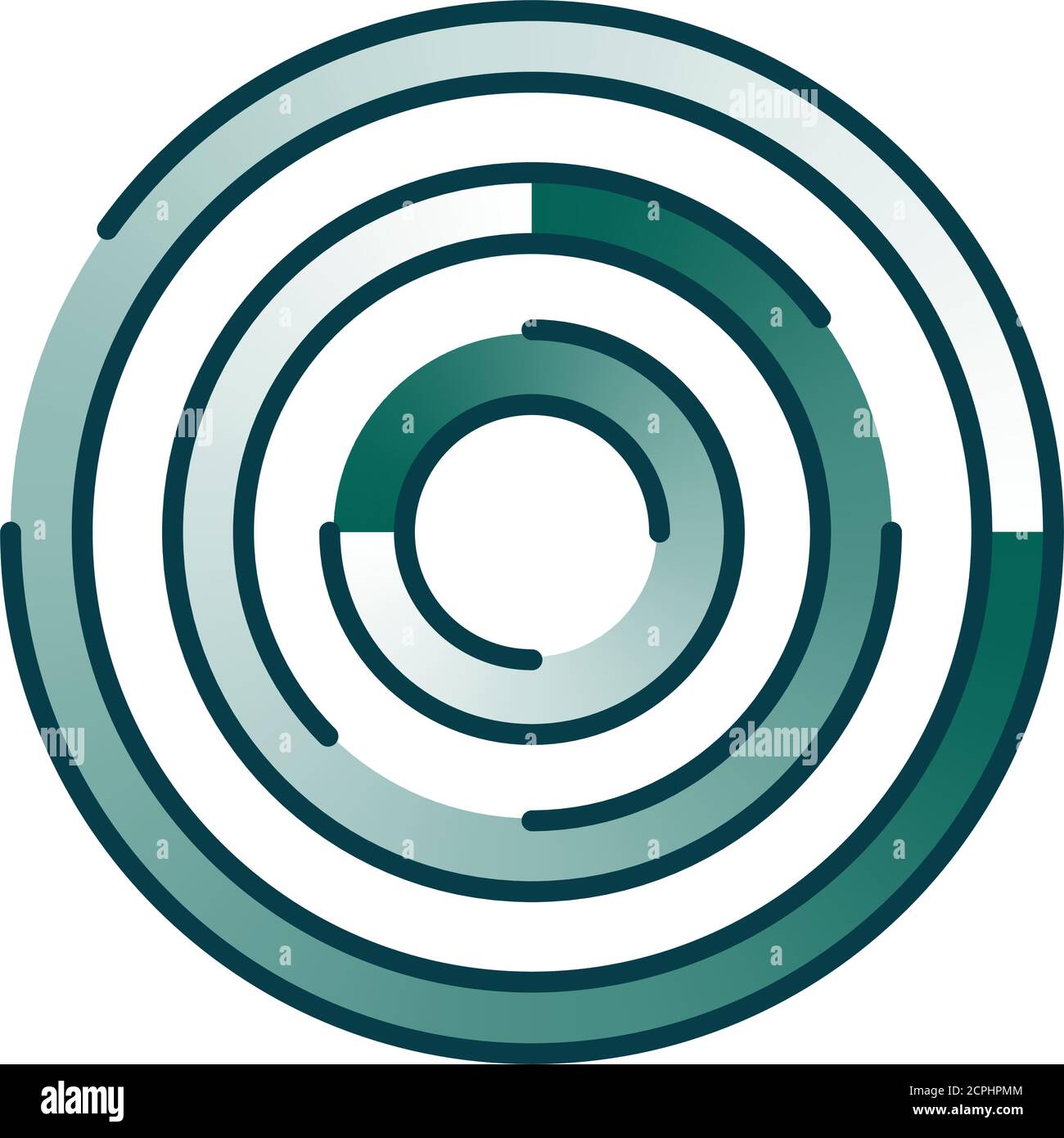 Download color line icon. Loading sign. Vector illustration for web ...