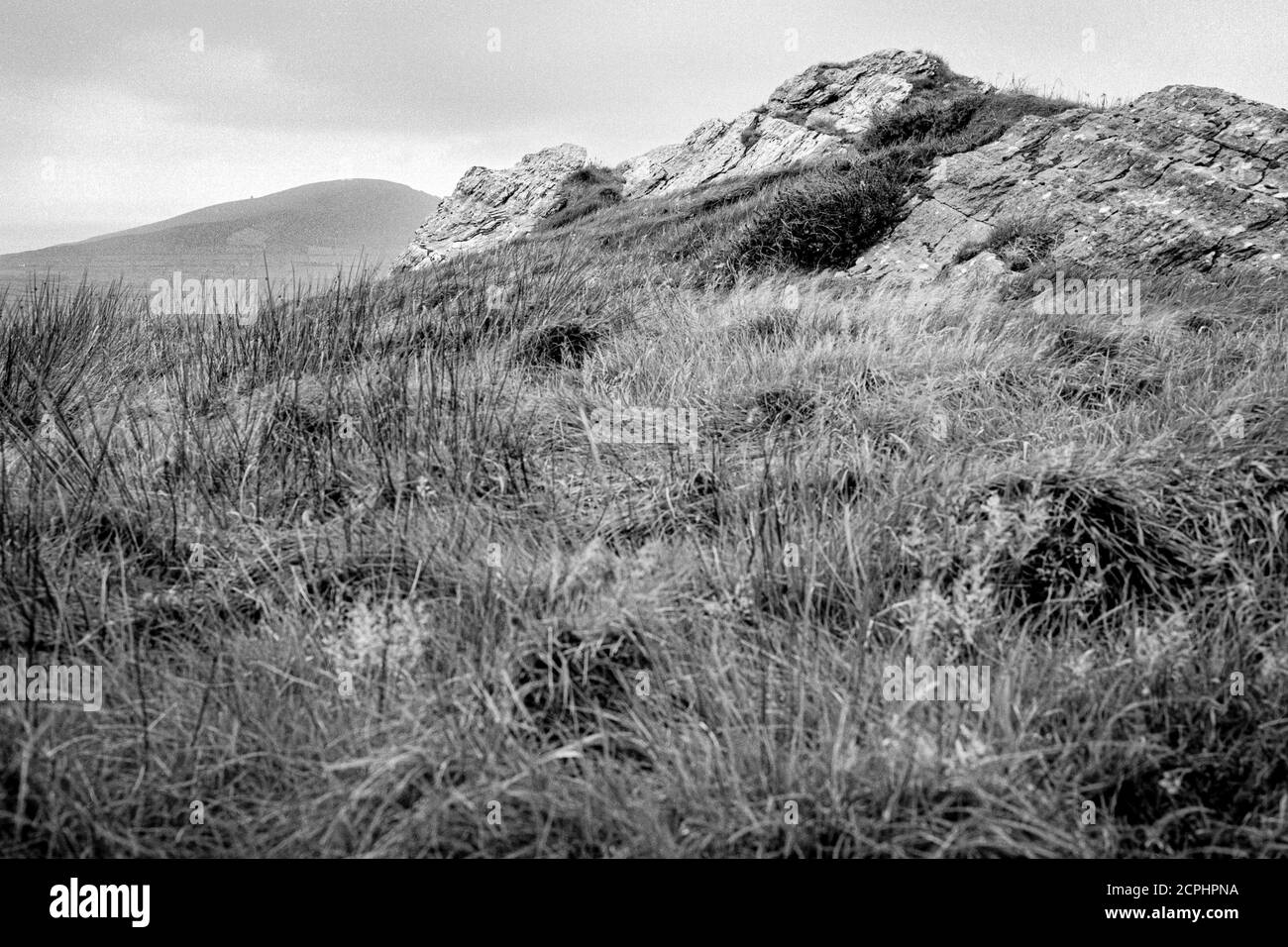 Geokaun Mountain, Valentia Island, County Kerry, Ireland Stock Photo ...