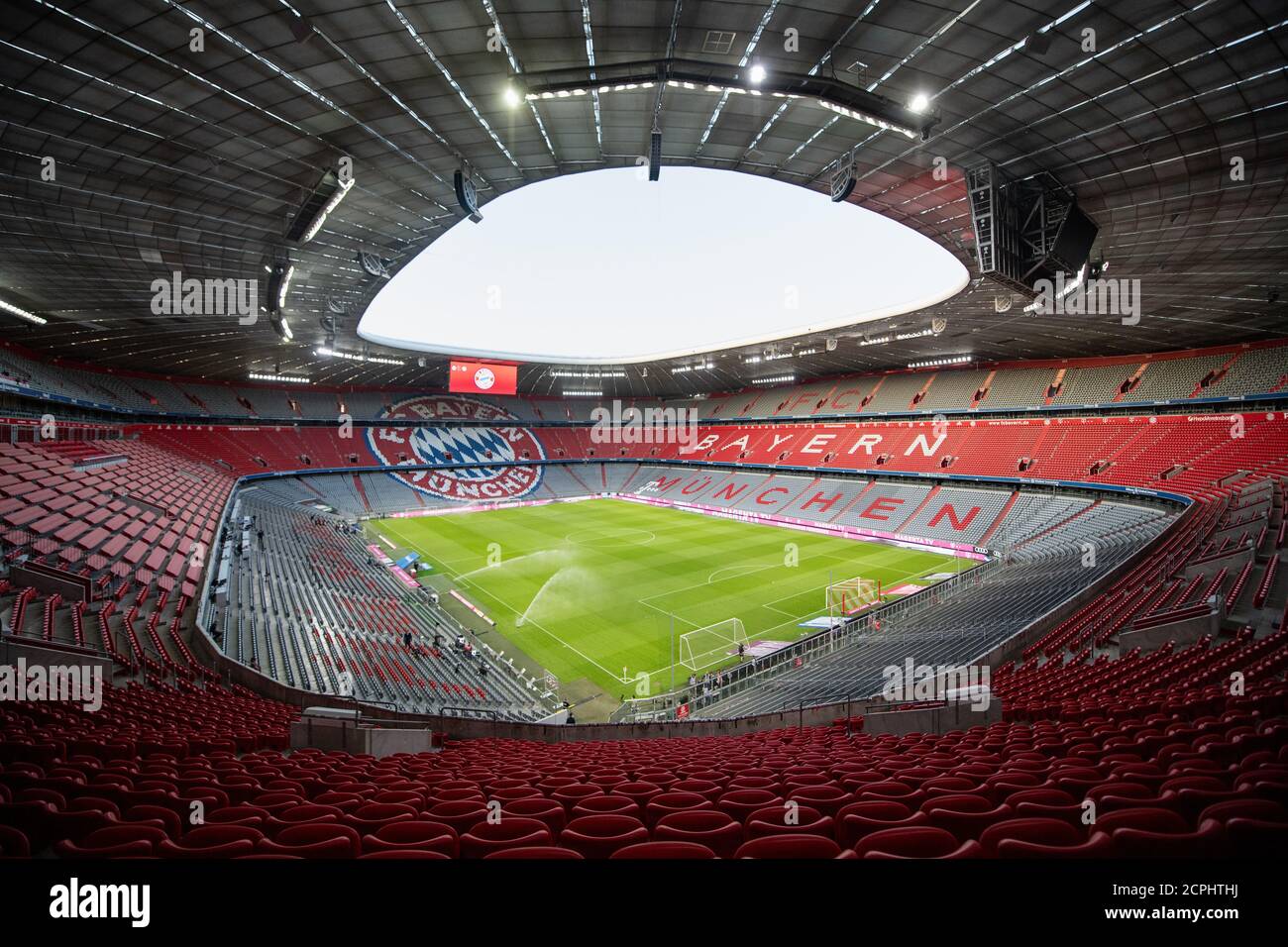 Empty stadium can be seen hi-res stock photography and images - Alamy