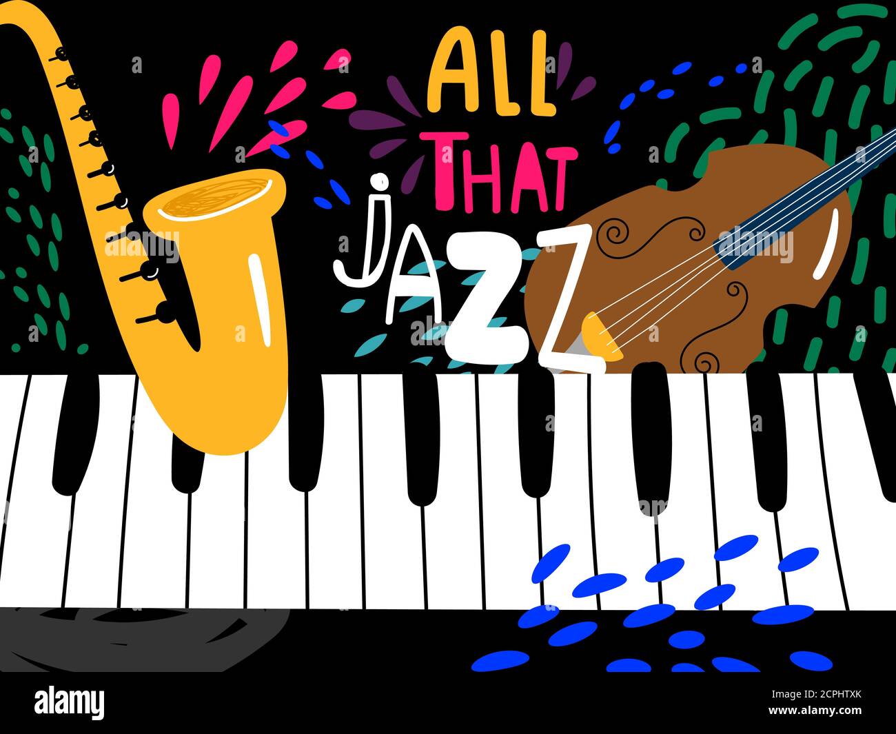 Trumpet live Stock Vector Images - Alamy