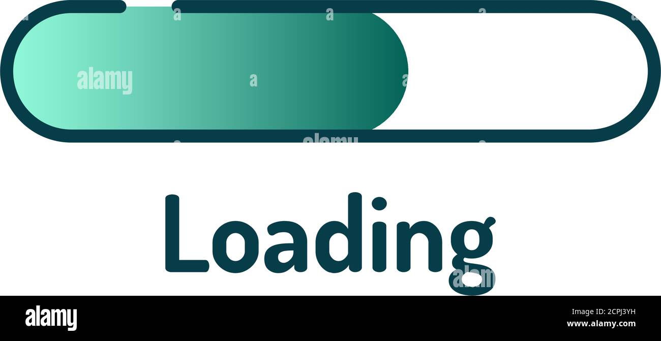 Download color line icon. Loading sign. Vector illustration for web ...