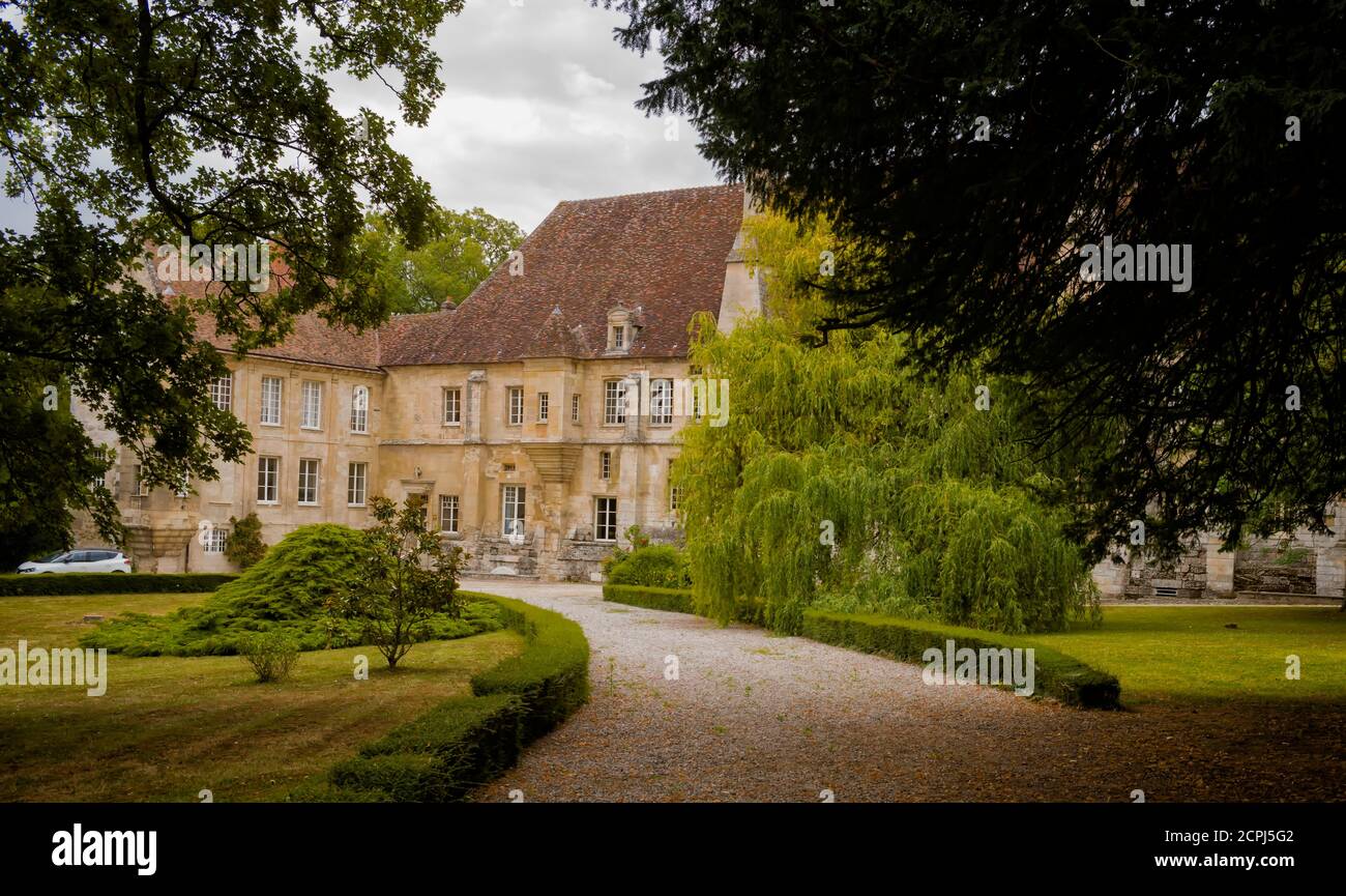 Abbaye saint jean baptiste du moncel hi-res stock photography and ...