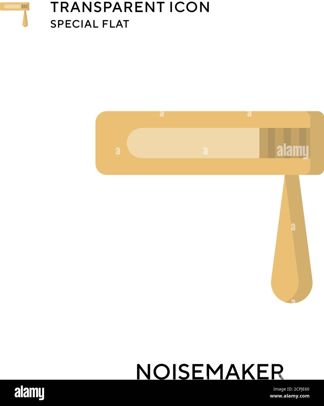 Noisemaker icon vector vectors hi-res stock photography and images - Alamy