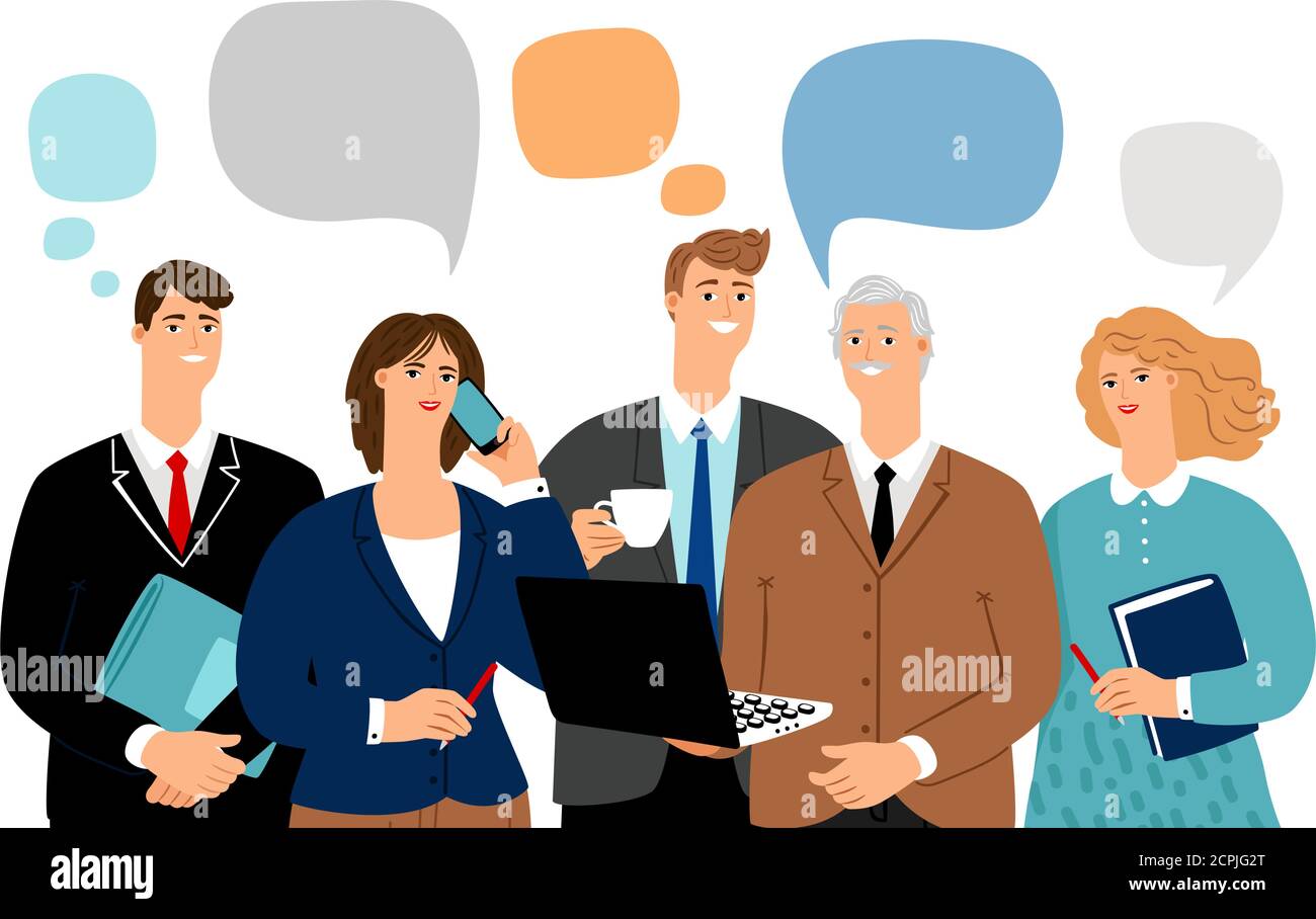 Businessworkers Stock Vector Images - Alamy