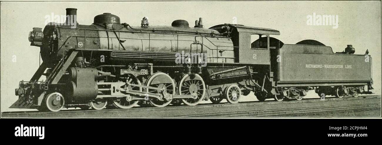 . Railway mechanical engineer . Heavy Pacific Type Locomotive for the ...