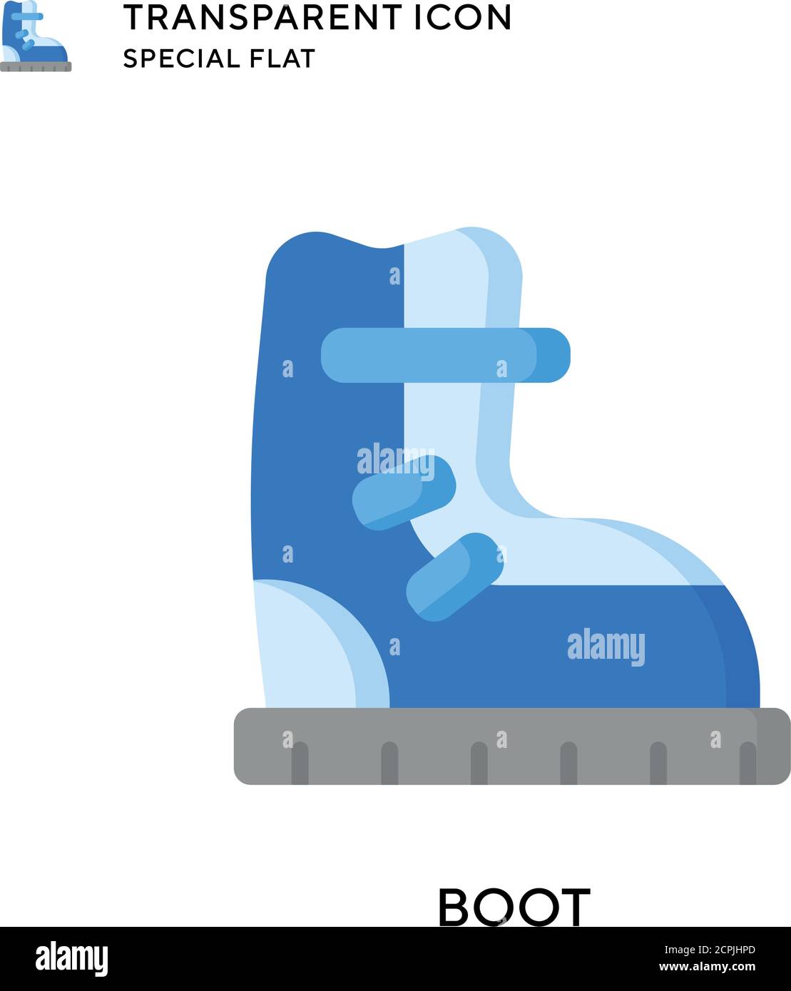 Boot vector icon. Flat style illustration. EPS 10 vector Stock Vector ...