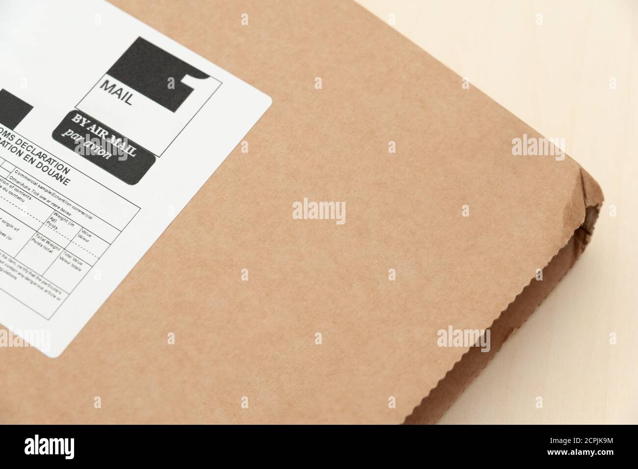 Fragile air mail label hi-res stock photography and images - Alamy
