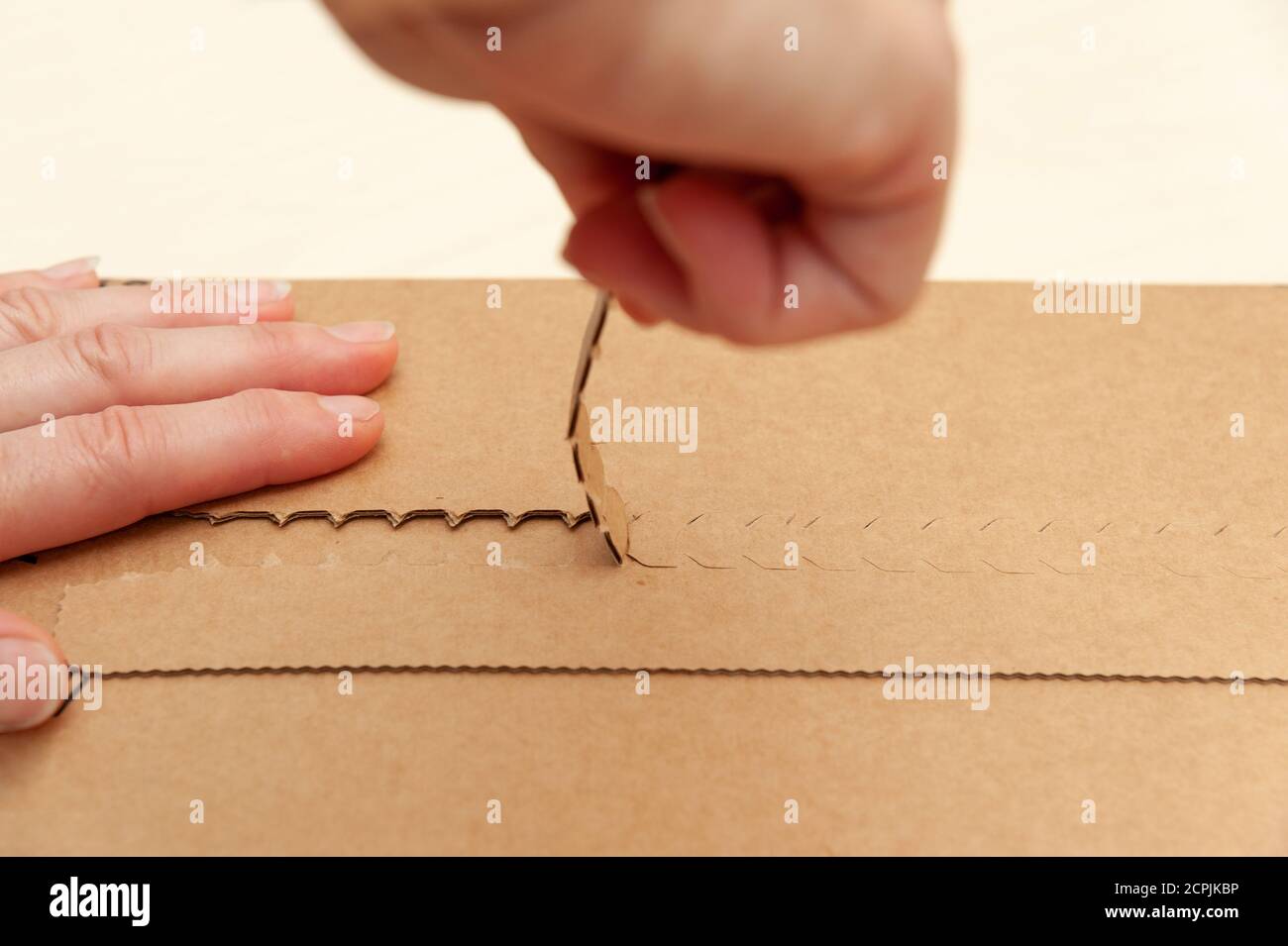 Opening up package hi-res stock photography and images - Alamy