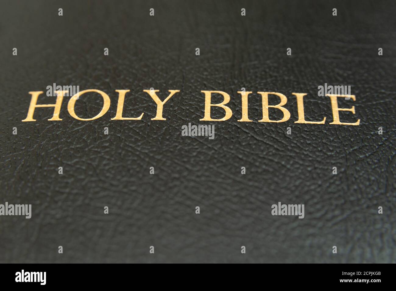 Holy Bible in close-up. Top view. Horizontal shot Stock Photo - Alamy