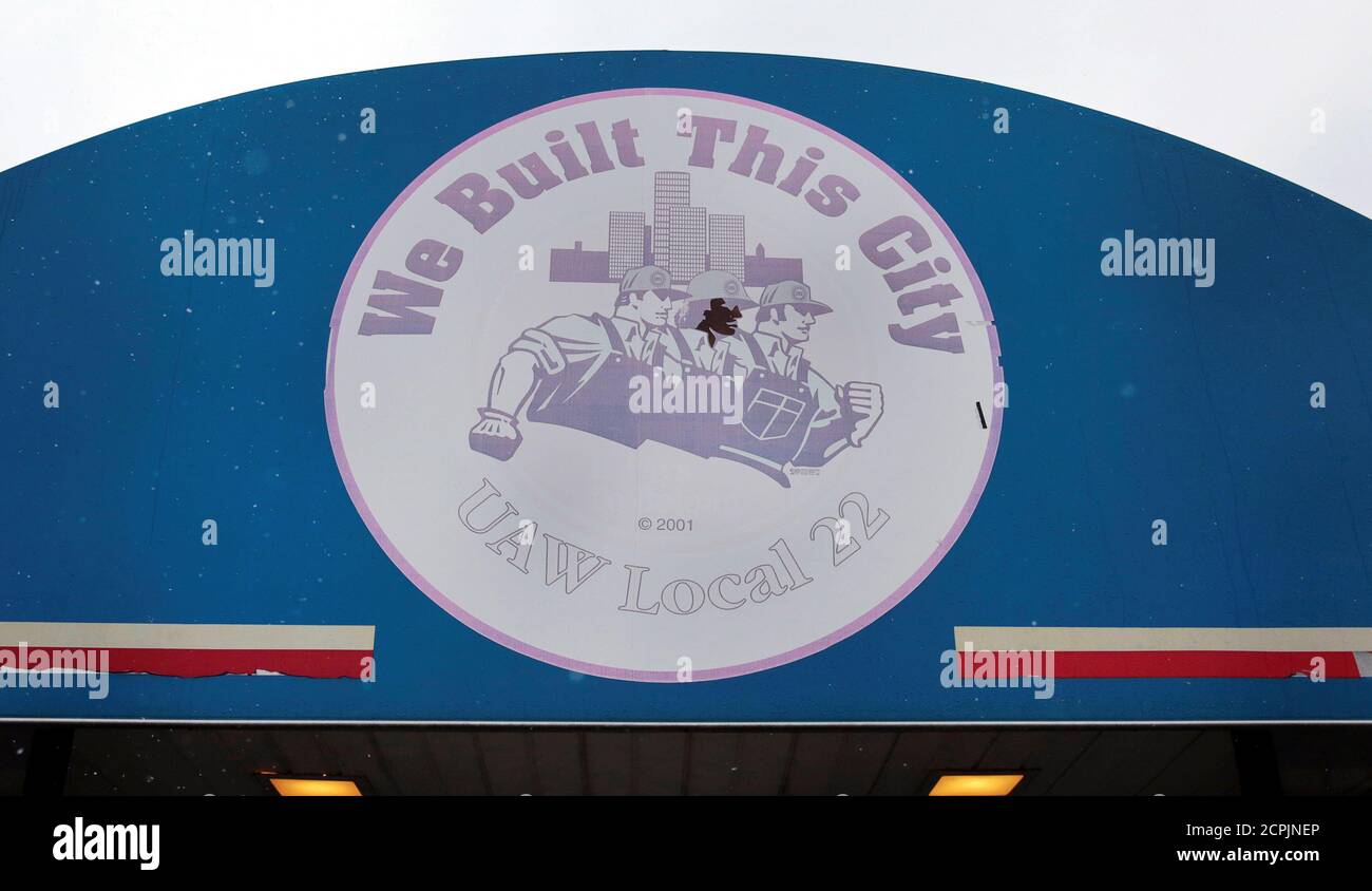 United auto workers union logo detroit hi-res stock photography and ...