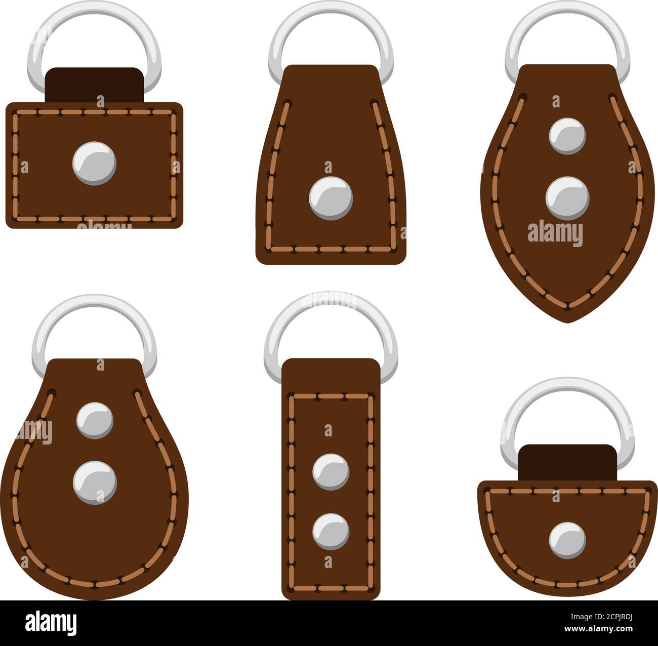 Sample of cartoon leather belt and buckle. Vector belt object strap ...