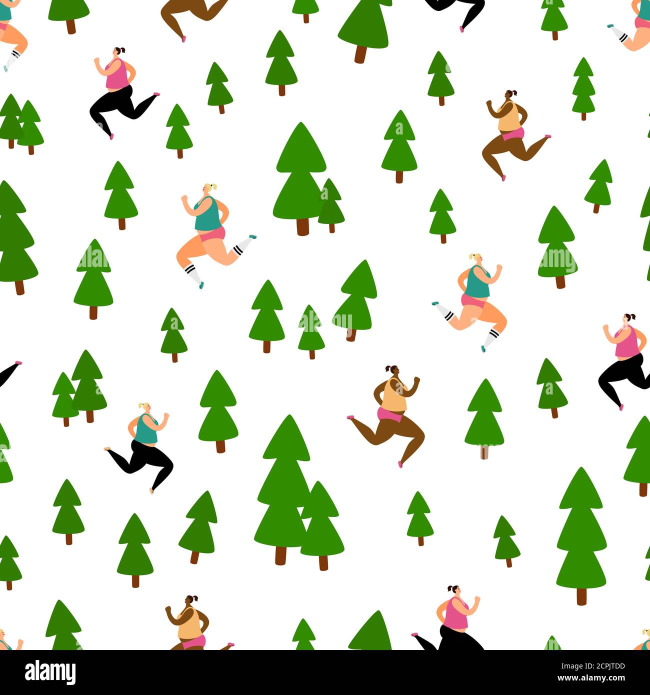 Group running outdoor Stock Vector Images - Alamy