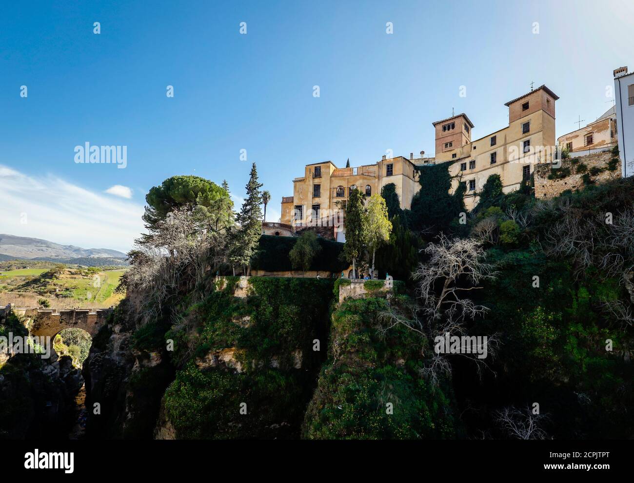 Mountain village of Ronda, Andalusia, Spain Stock Photo - Alamy