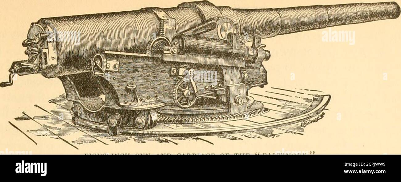 . The great American book of biography . 4cx>. EIGHT-INCH GUN AND ...