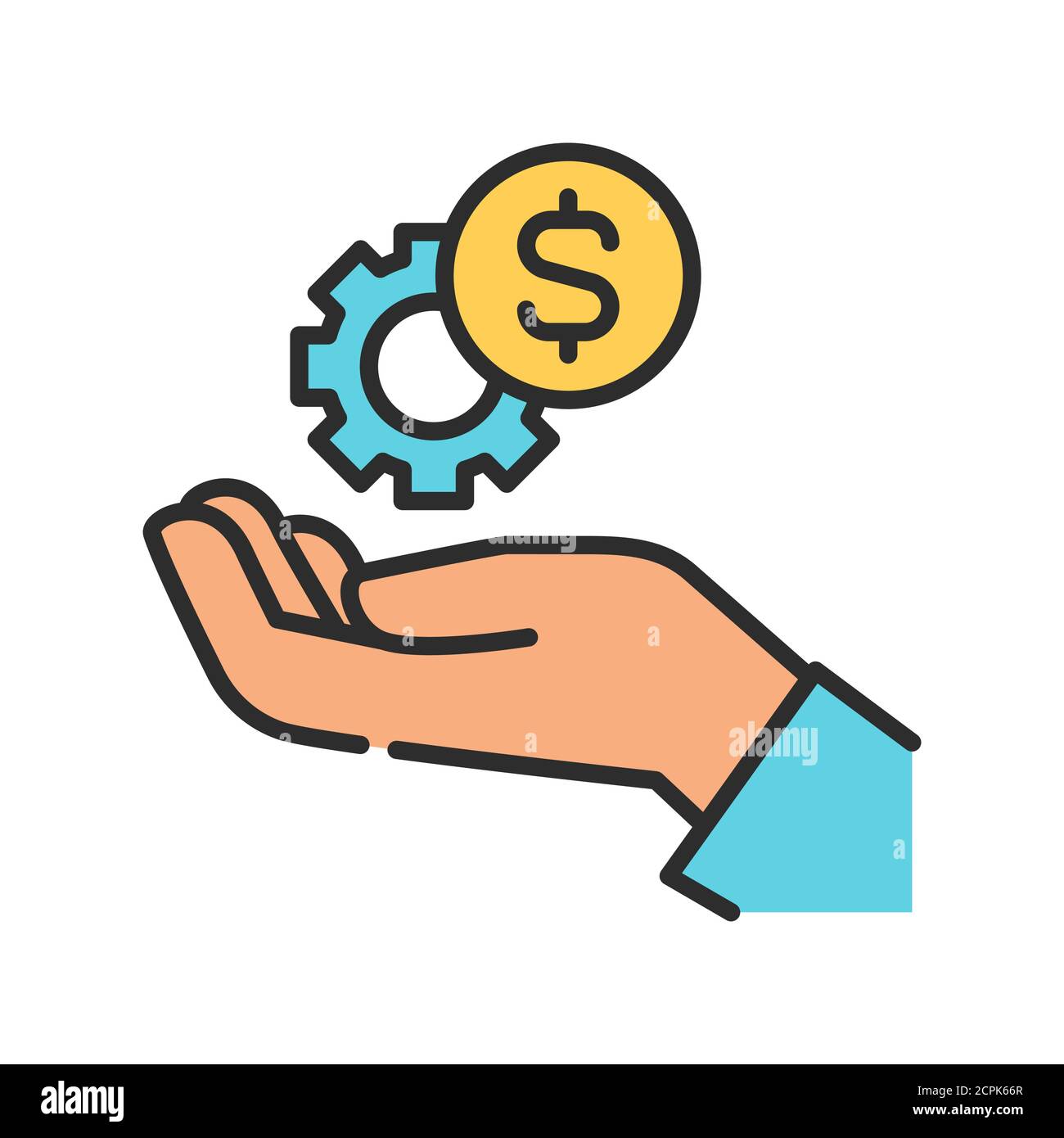 Mobile donation campaign Stock Vector Images - Alamy