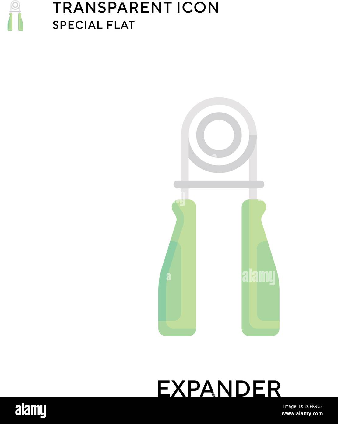 Expander vector icon. Flat style illustration. EPS 10 vector Stock ...