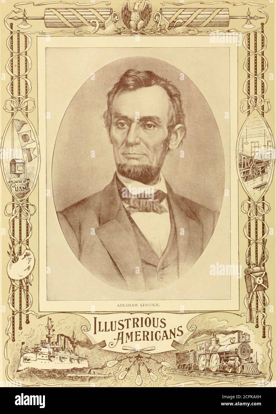 . The great American book of biography . THE BATTLE ON THE PLAINS ...