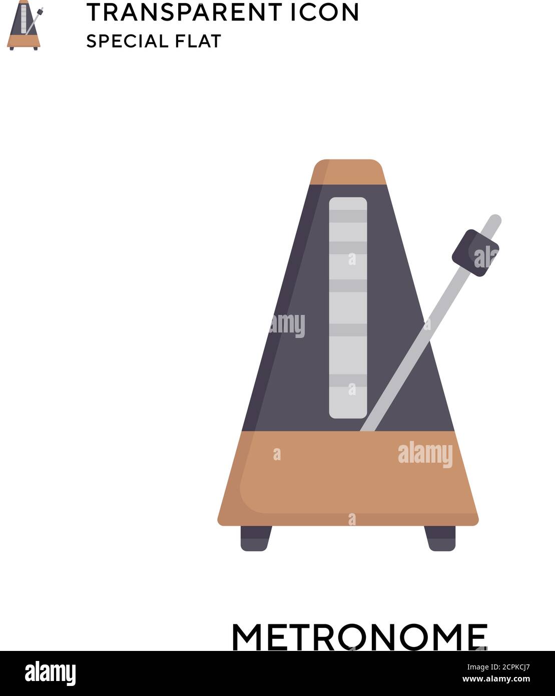 Metronome symbol Cut Out Stock Images & Pictures - Alamy