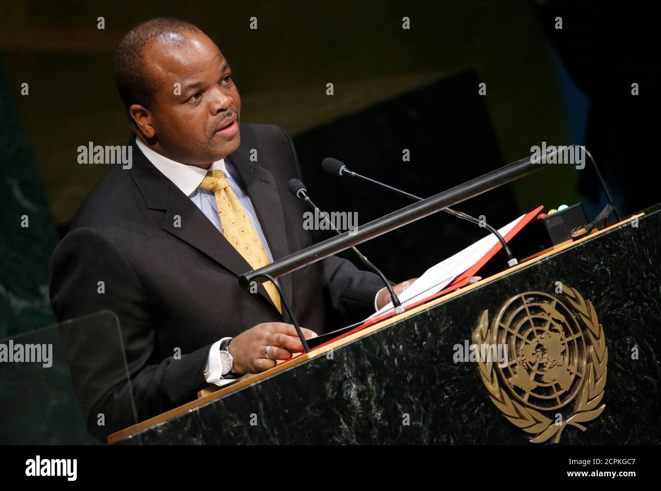 King mswati iii hi-res stock photography and images - Alamy