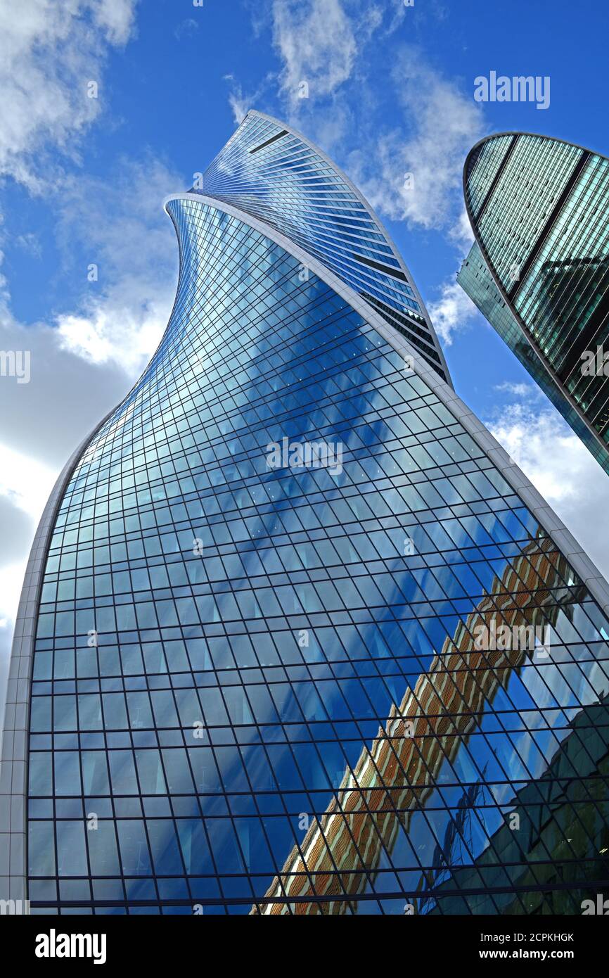 Moscow International Business Center (MIBC). Evolution Tower, 55-story ...