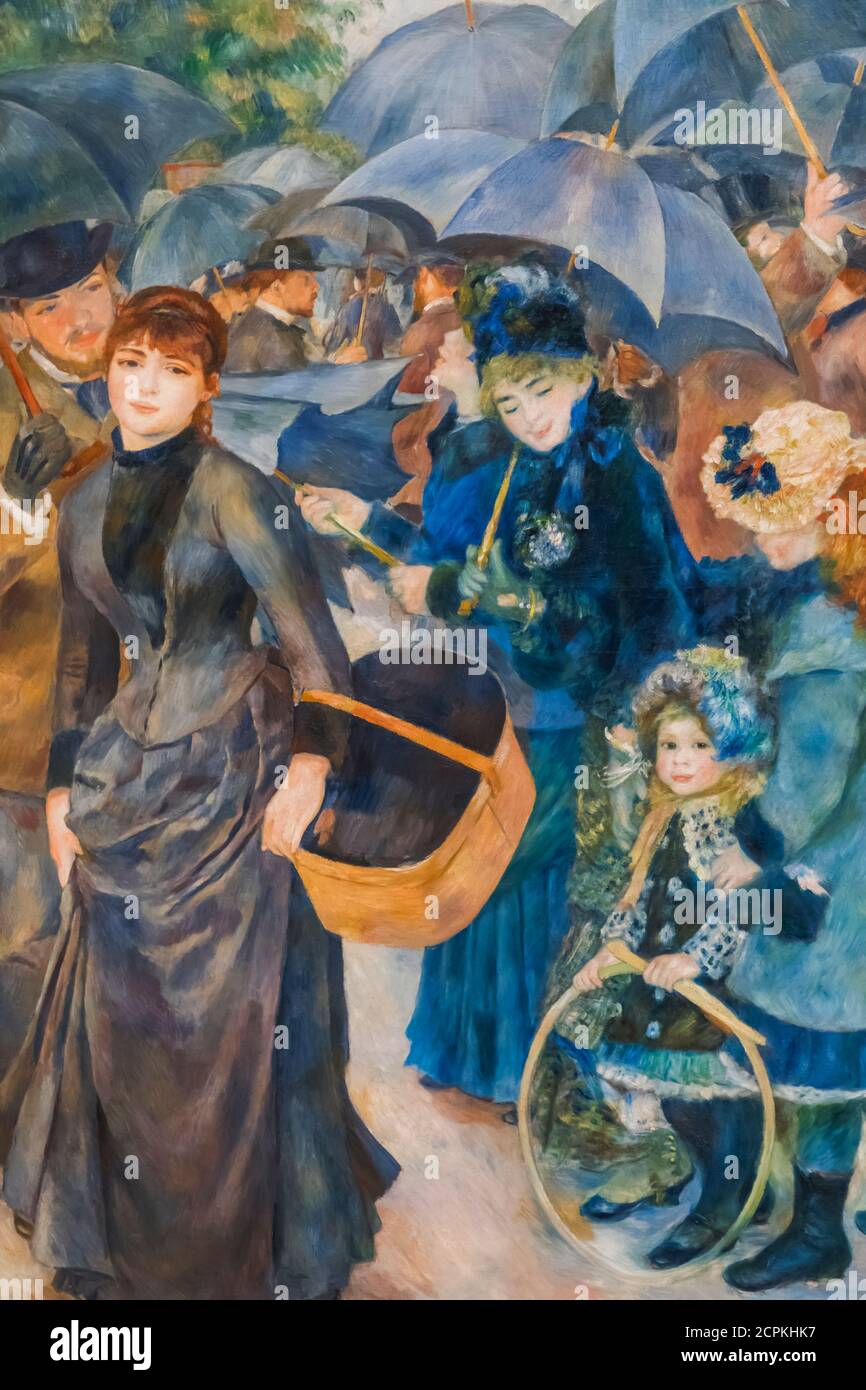 The umbrellas by pierre auguste renoir hi-res stock photography and ...