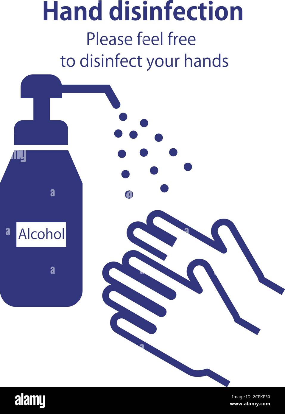 Keep clean and wash your hands Cut Out Stock Images & Pictures - Alamy