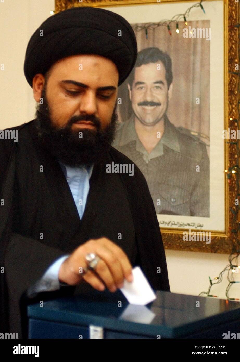 Saddam hussein strongman hi-res stock photography and images - Alamy