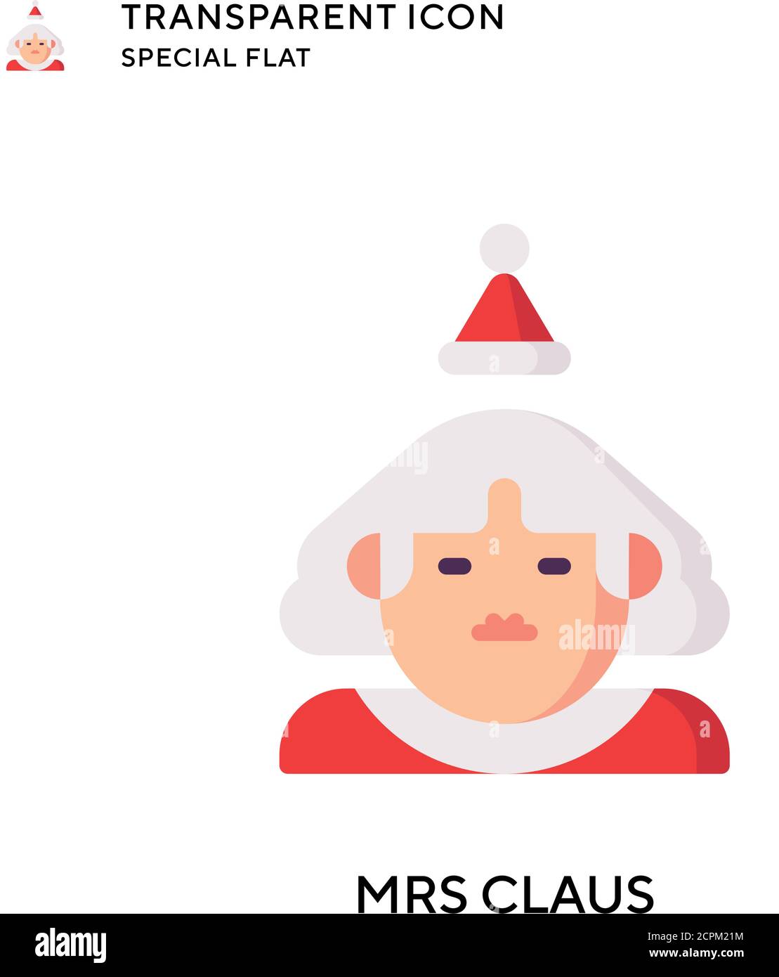 Mrs claus illustration hi-res stock photography and images - Alamy