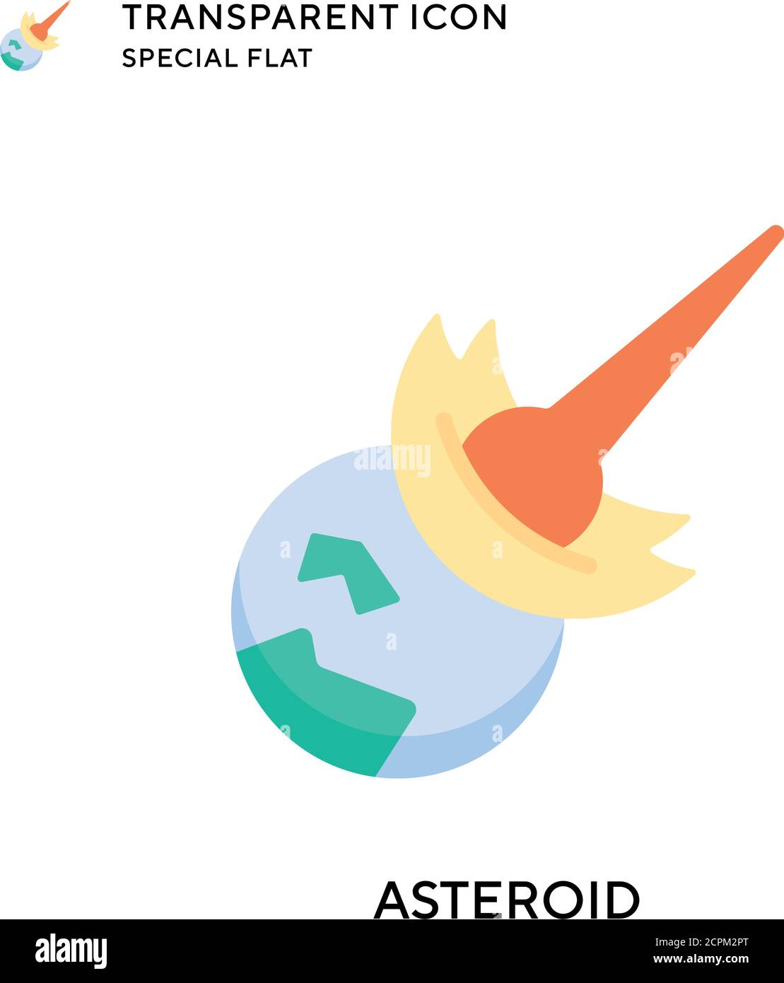 Asteroid collision Cut Out Stock Images & Pictures - Alamy