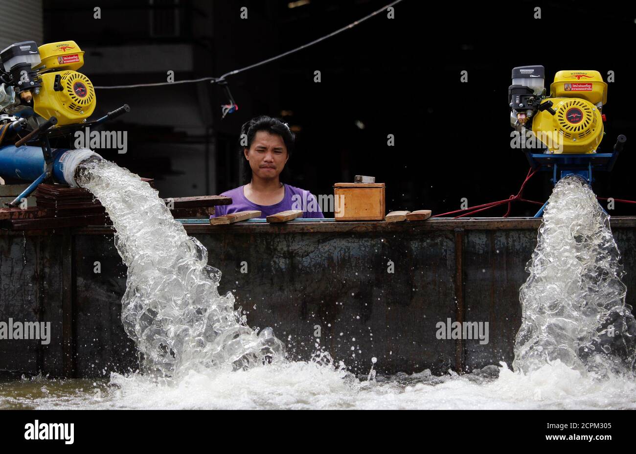 Flooded factory in thailand hi-res stock photography and images - Alamy
