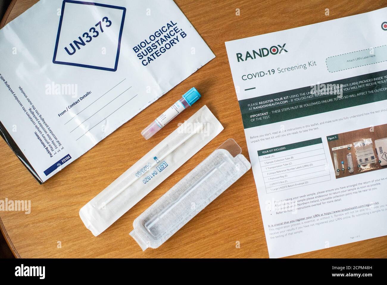 Randox test hi-res stock photography and images - Alamy