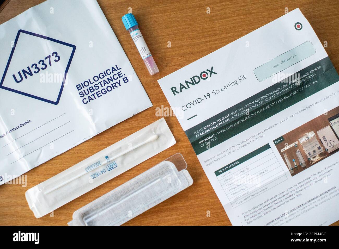 Screening test instructions hi-res stock photography and images - Alamy