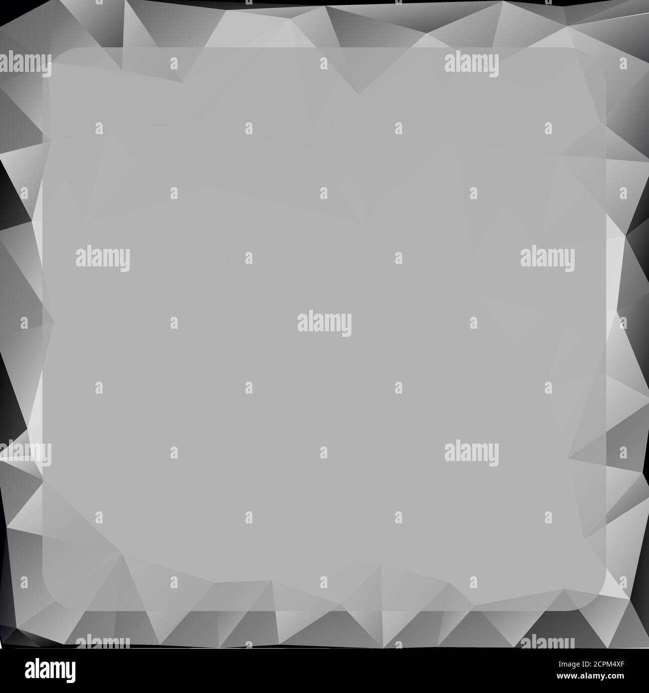 Grey & Black Abstract Low Poly Geometric Gradient Polygonal Background ...