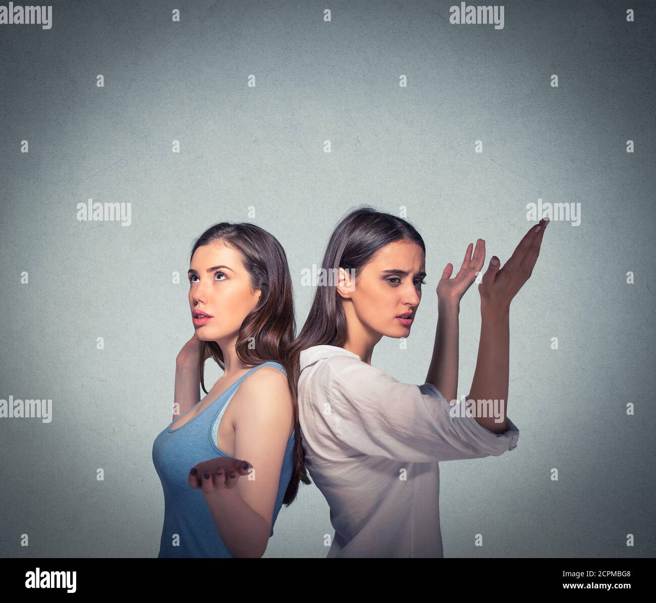 Frustration worker hands air hi-res stock photography and images - Alamy