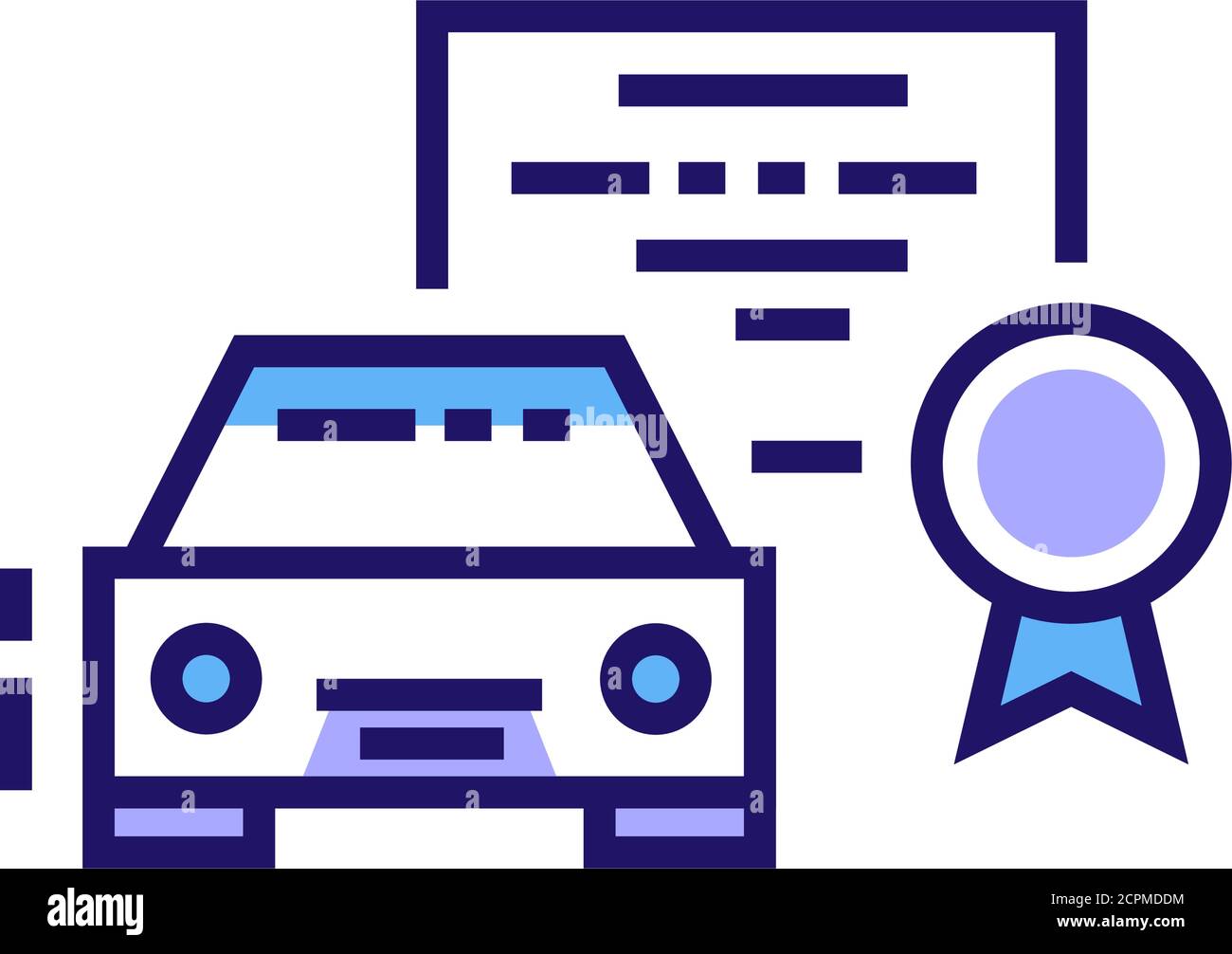 Driving school color line icon. Drivers education. Pictogram for web ...