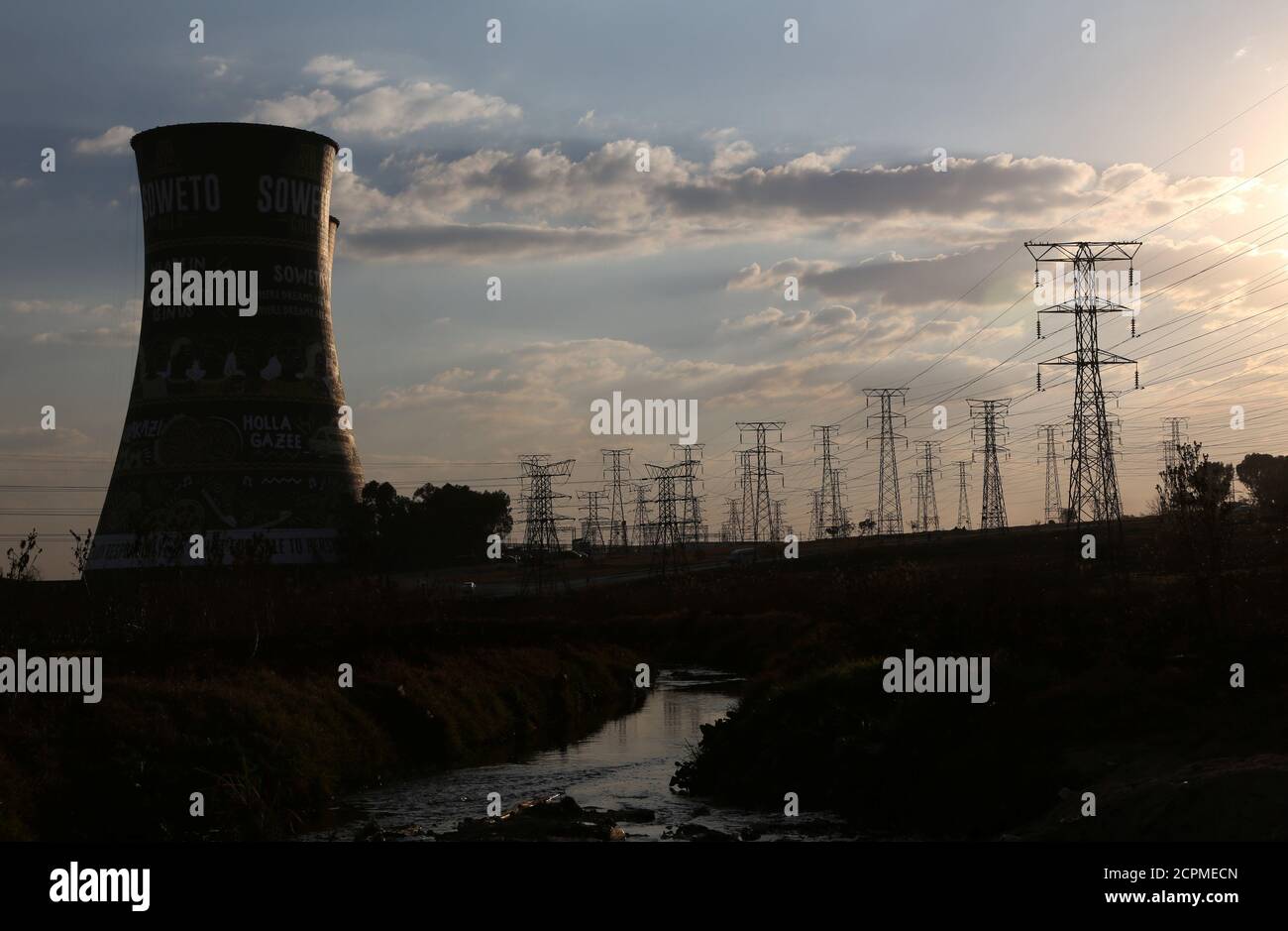 Eskom pylons hi-res stock photography and images - Alamy
