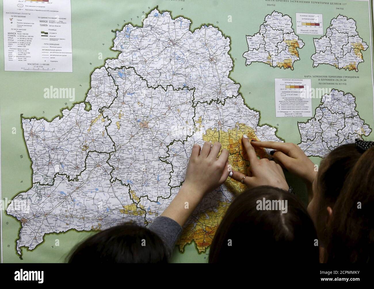 Chernobyl Disaster Map High Resolution Stock Photography and Images - Alamy